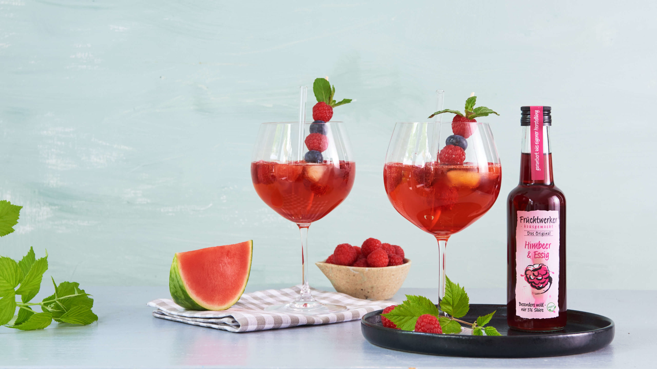 Hausgemachte Fruchtessige von Fruchtwerker